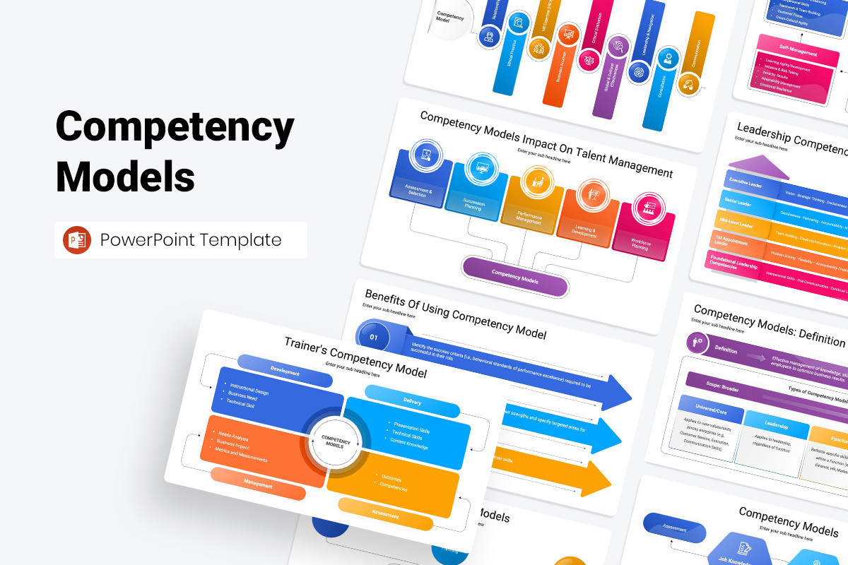 Competency Models PowerPoint Template | Nulivo Market